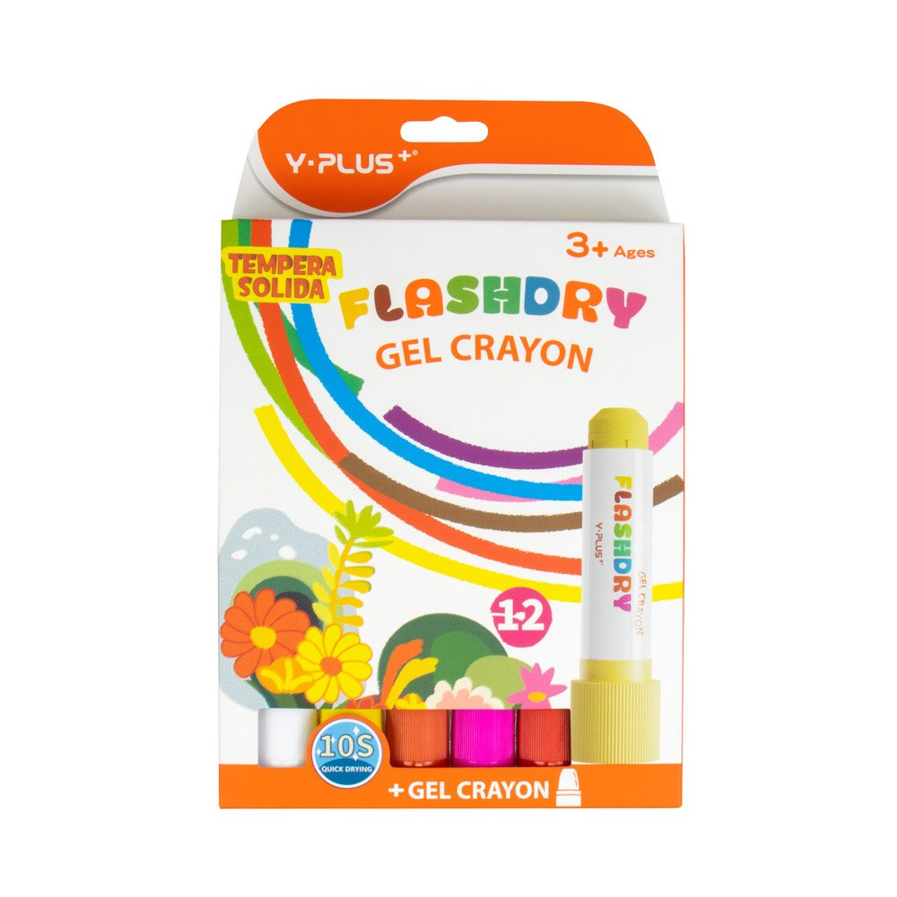 TEMPERA SOLIDA Y-PLUS FLASHDRY 12 COL - Magic Pen